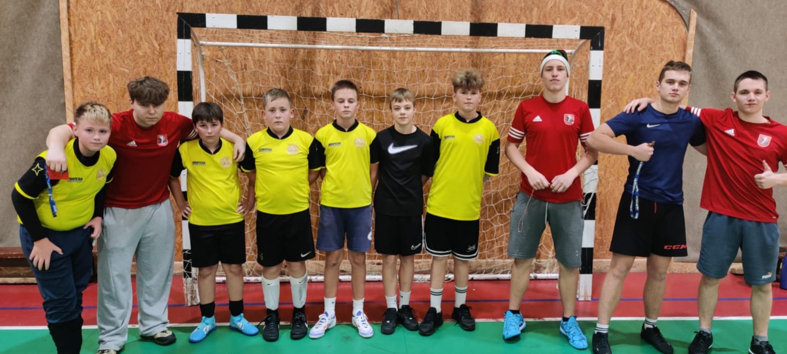 Salės futbolo žaidynės – Vilniaus r. Rudaminos „Ryto“ gimnazija